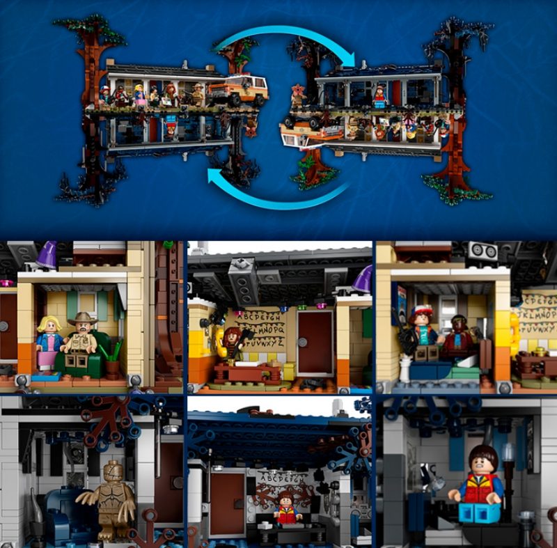 25010 Qi Zhi Le Очень странные дела, копия LEGO 7581